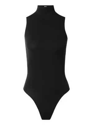Commando Ballet Stretch-jersey Thong Bodysuit - Black