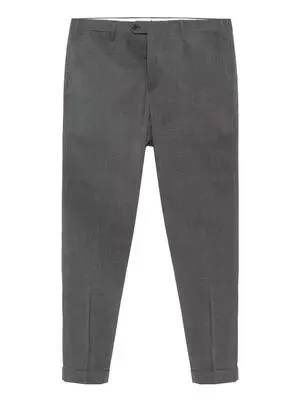 BRIGLIA 1949 Mélange-effect Trousers - Grey