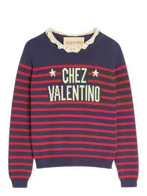 Valentino Garavani Chez Sweater - Blue