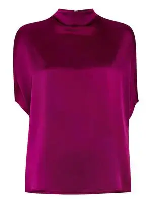 Lapointe Satin Top - Purple