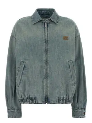 Miu Miu Denim Jacket - Blue