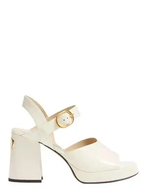 Valentino Garavani 100mm Fawcette Platform Sandals - Neutrals