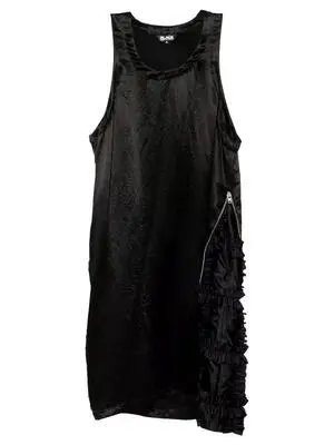 BLACK COMME DES GARÇONS Zip Dress - Black