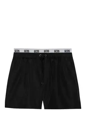 Gcds Essentials Swim Shorts - Black