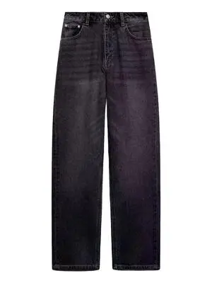 Gcds Cotton Jeans - Black