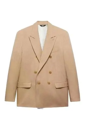 Gcds Mélange-effect Blazer - Neutrals