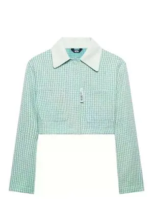 Gcds Tweed Jacket - Green