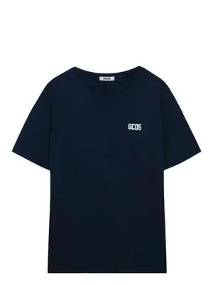 Gcds Logo-print T-shirt - Blue