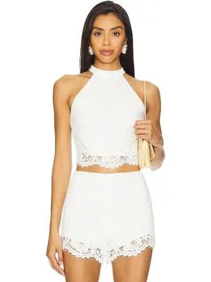 Amanda Uprichard Brynley Top - White