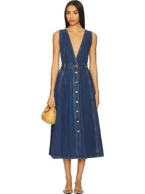 Ronny Kobo Lucien Denim Dress - Indigo Wash