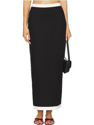 4TH & RECKLESS Brea Maxi Skirt - Black