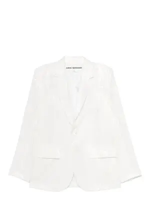Junya Watanabe Sequined Blazer - White