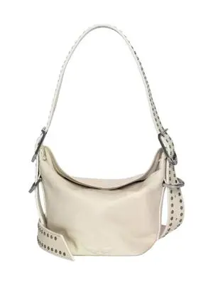Zadig&Voltaire Baby Jane Leather Shoulder Bag - Neutrals