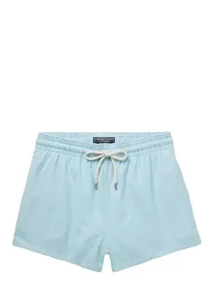 Vilebrequin Milton Slim-fit Short-length Striped Swim Shorts - Blue