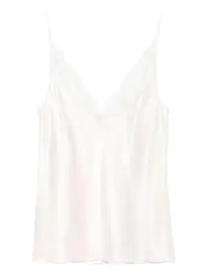 Carine Gilson Silk Camisole - Neutrals
