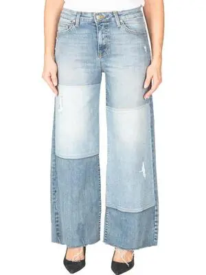 Fidelity Denim Ziggy Oversize Full Length Jeans - Landslide