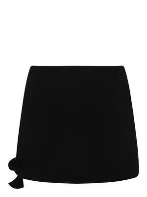 COURREGES Mini Skirt - Black
