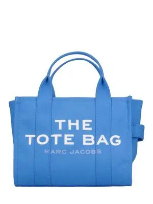 Marc Jacobs Logo Print Tote Bag Blue