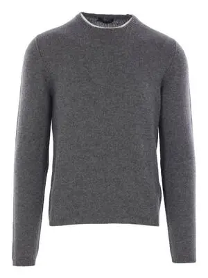 Prada Cashmere Knit Sweater - Grey