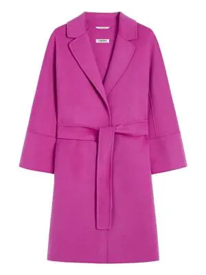 Max Mara Wool Coat - Purple