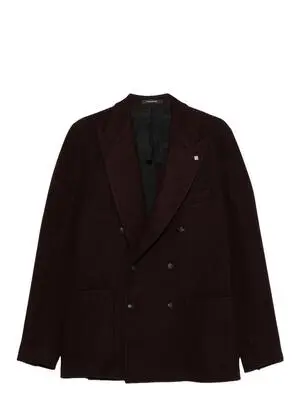 Tagliatore Double-breasted Jacket - Red