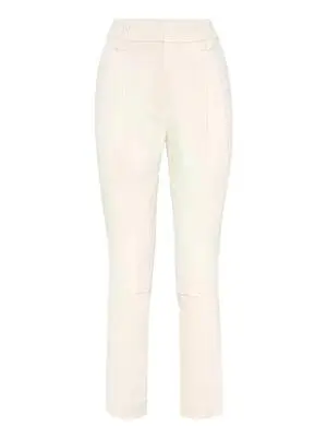 Brunello Cucinelli Equestrian Trousers - White