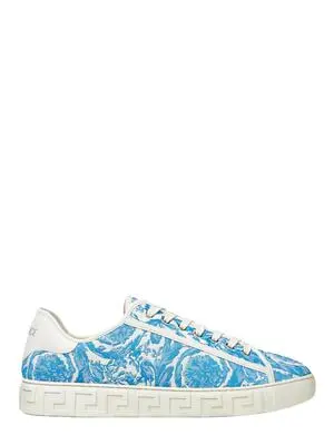 Versace Barocco Low Top Sneakers - Blue
