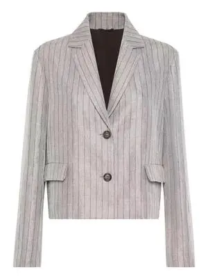 BRUNELLO CUCINELLI Striped Blazer
