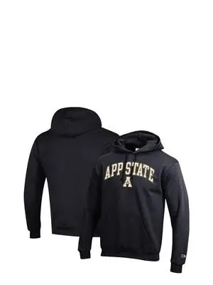 Champion Appalachian State Mountaineers Arch Over Logo Pullover Hoodie - Black