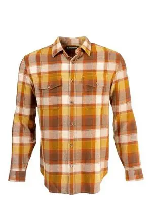 MOUNTAIN KHAKIS Gatlin Heavyweight Flannel Shirt - Rust