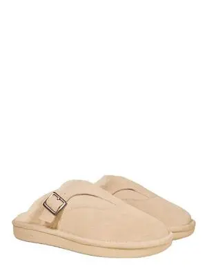 BRUNCH Gender Inclusive Amour Genuine Shearling Slipper - Beige