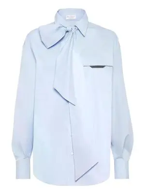 Brunello Cucinelli Cotton Shirt - Blue