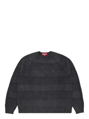 Supreme Small Box Stripe Sweater Black