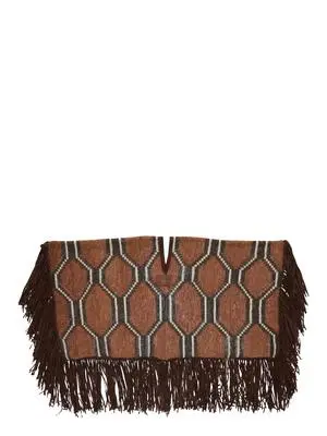 CURATORIA Viento Short Poncho Brown