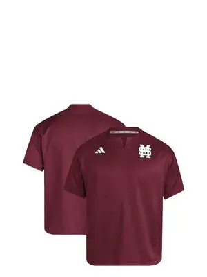 Adidas Mississippi State Bulldogs Adizero Pullover Top - Maroon