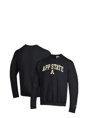 Champion Appalachian State Mountaineers Arch Logo Pullover Sweatshirt - Black