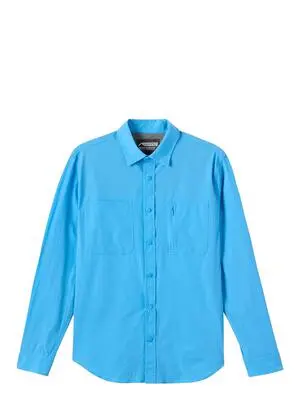 MOUNTAIN KHAKIS Rivers Long Sleeve Shirt - Atlantic
