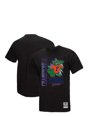 Mitchell & Ness Florida Gators Retro Brush Mineral Wash T-shirt - Black