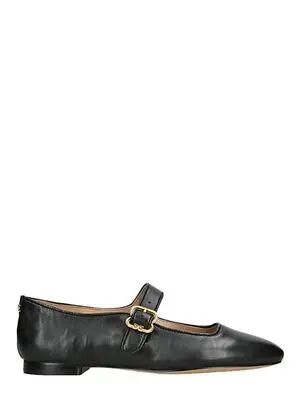 Sam Edelman Leather Ballet Flats - Black