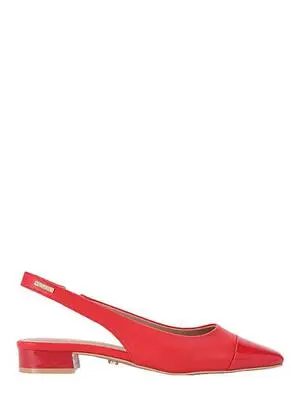 Carvela Amelia Faux-leather Slingback Pumps - Red
