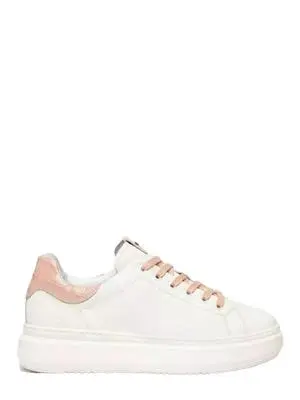 NEROGIARDINI Leather Sneakers - White