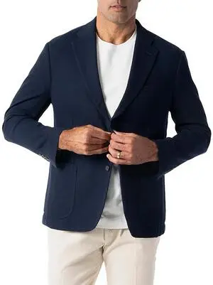ROBERT TALBOTT Robert Talbott Wright Knit Blazer
