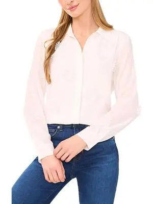 CECE DUPRAZ Long Sleeve Blouse - New Ivory