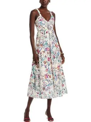Steve Madden Eliora Poplin Dress - Antique