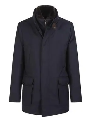 MOORER Drive-pum Jacket - Blue