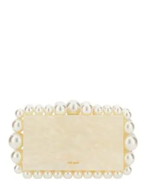 Cult Gaia Cult Gaia Eos Clutch Beige