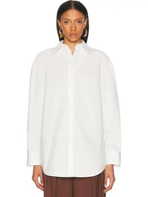 Saint Laurent Button Up Top - Craie
