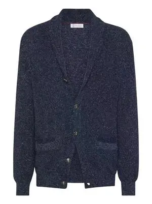 Brunello Cucinelli Button-down Cardigan - Blue