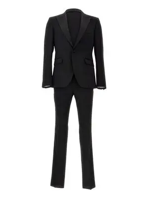 CARLO PIGNATELLI Single-breasted Suit - Black