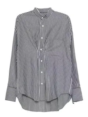 MARINA YEE Twin Pleated Shirt - Black